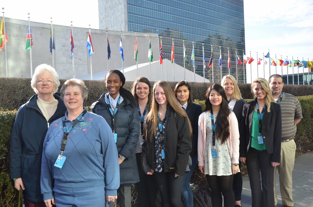 Sisterhood is global, high school girls learn at the U.N. | Global ...