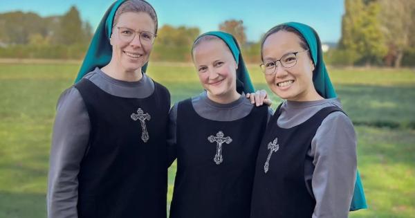 3 sisters form Sisters of the Little Way, a private association of the ...